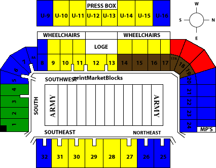 Ga Tech Football Stadium Seating Chart