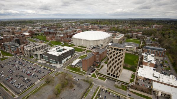 JMA Wireless Dome, home of the Syracuse OrangeDome - Facts, figures ...